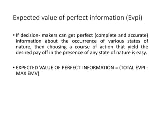 Decision theory | PPT