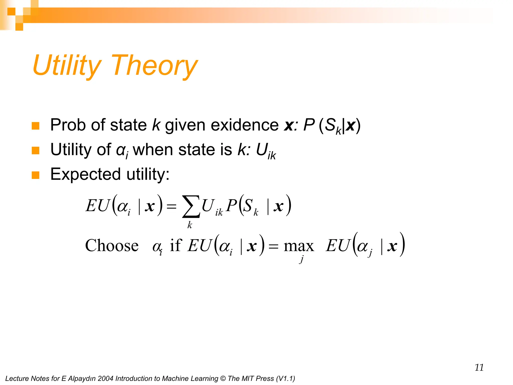 Decision Theory pattern recognition theory | PPT