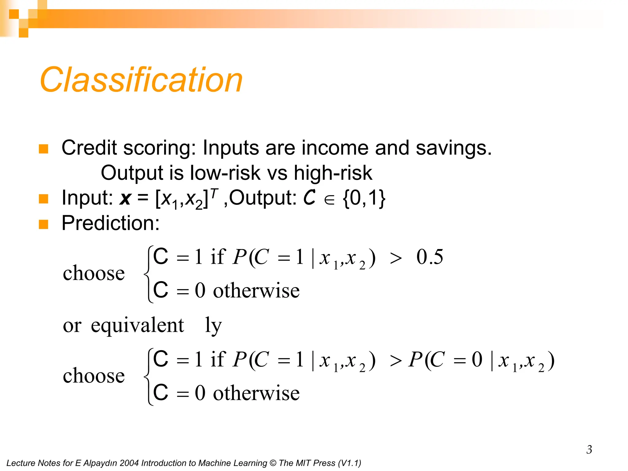 Decision Theory pattern recognition theory | PPT