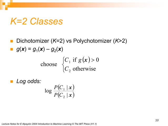 Decision Theory pattern recognition theory | PPT