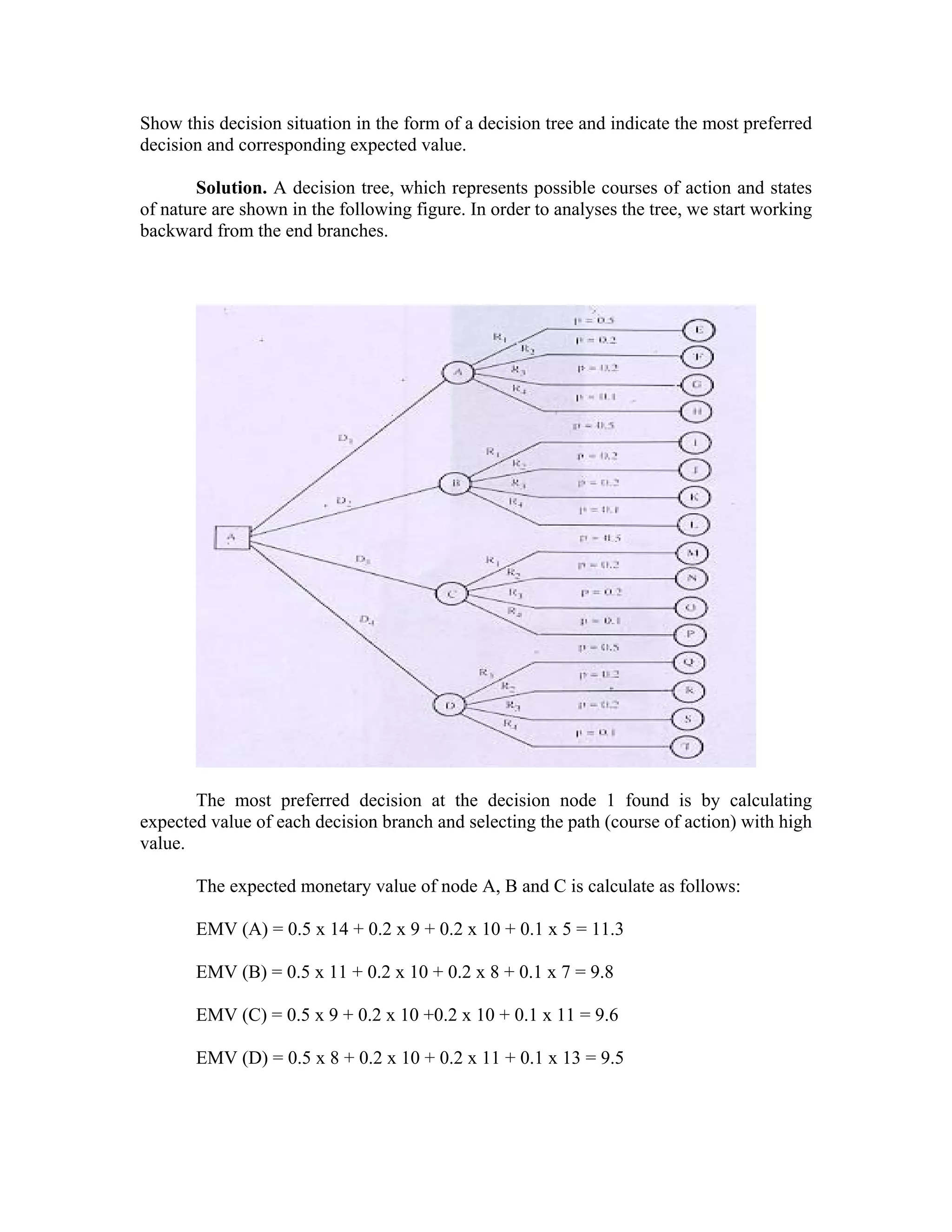 Decision theory & decisiontrees | PDF