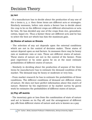 Decision Theory Lecture Notes.pdf