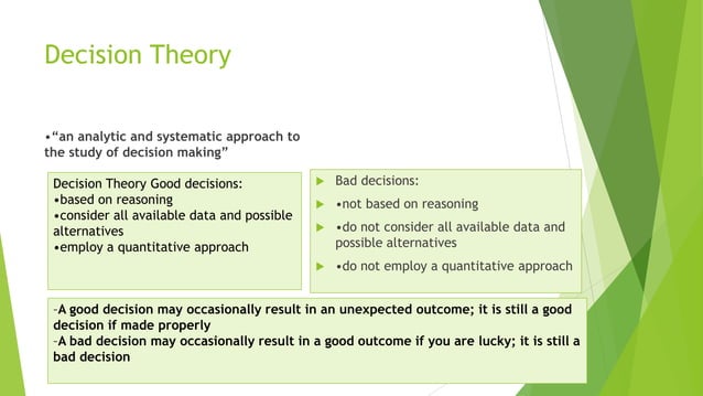 Decision_Theory_new.pptx | Business Accounting & Finance | Business