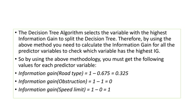 Decision tree | PPTX | Physics | Science