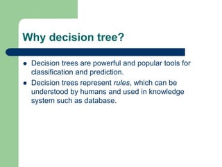 Decision_Tree in machine learning with examples.ppt