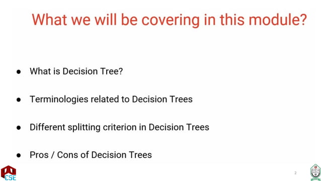 Decision Tree algorithm Machine Learning.pptx