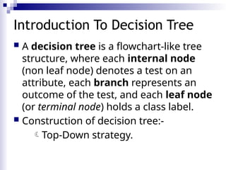 Decision Tree data mining algorithm .pptx