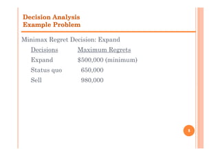Decision tree example problem | PDF