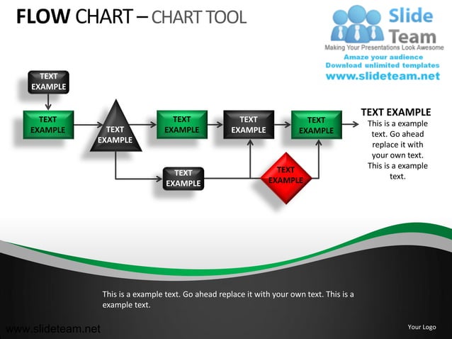 Decision tree flow chart powerpoint presentation templates. | PDF