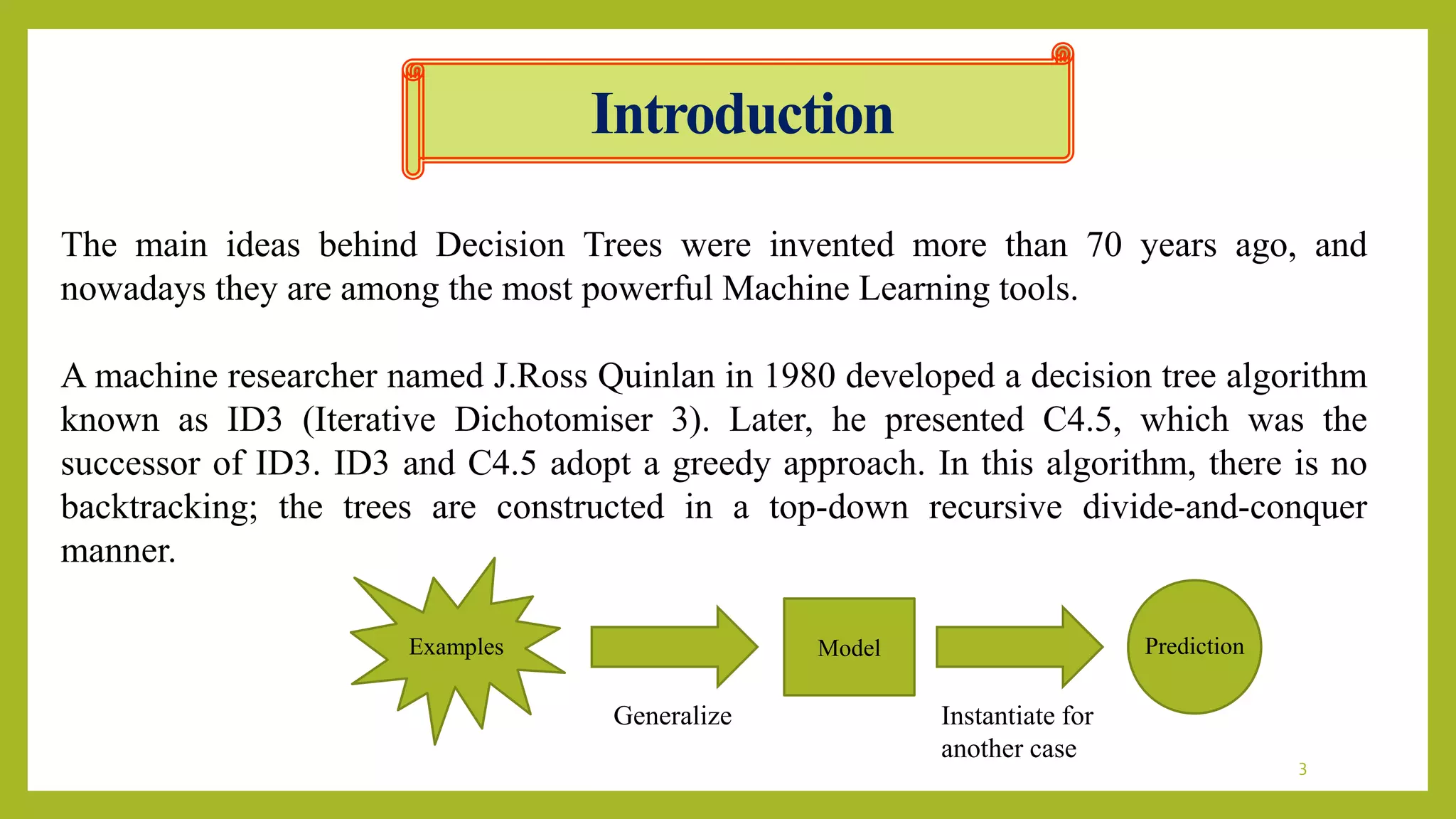 Decision tree in artificial intelligence | PPTX