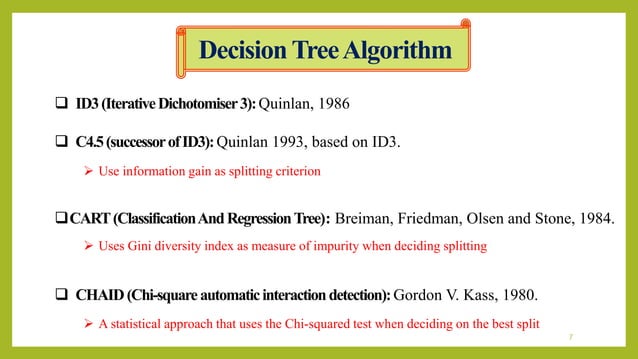 Decision tree in artificial intelligence | PPTX