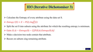 Decision tree in artificial intelligence | PPTX