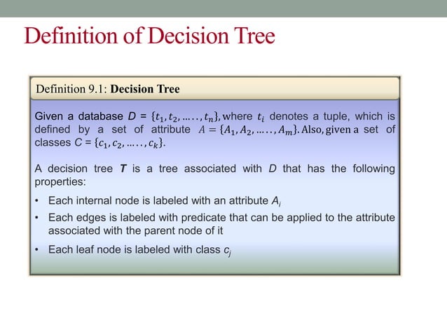 Decision Tree Induction Pptx Programming Languages Computing