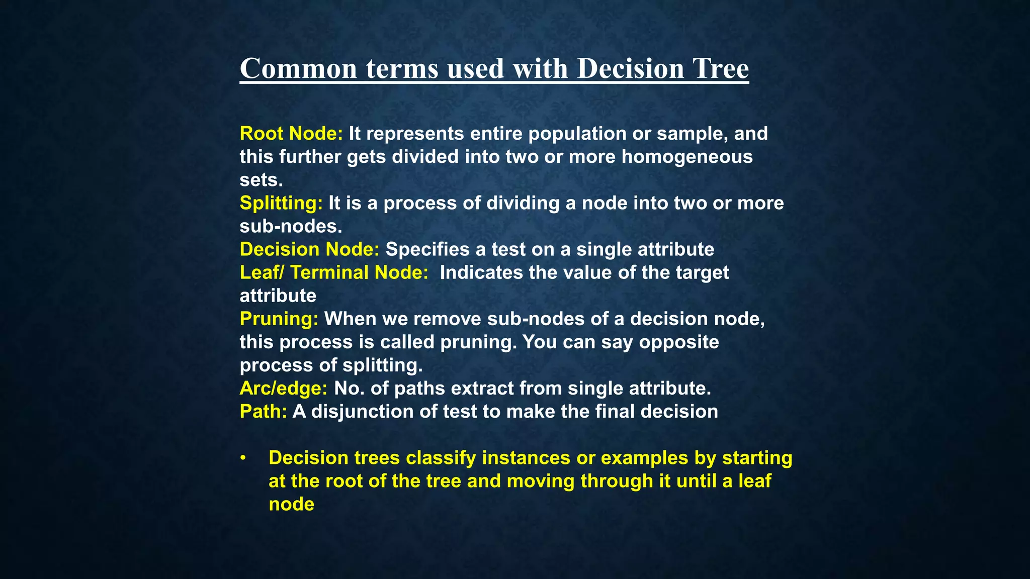 Decision Tree Induction Decision Tree Algorithm With Example Data Science Ppt 9849