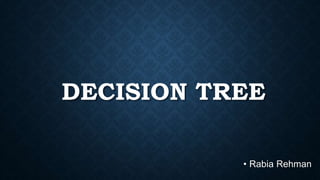 Decision tree induction \ Decision Tree Algorithm with Example| Data ...