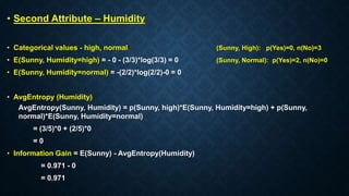 Decision tree induction \ Decision Tree Algorithm with Example| Data science | PPTX