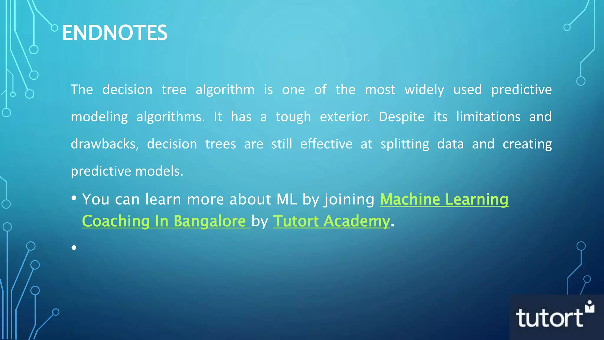 Decision Tree in Machine Learning | PPTX