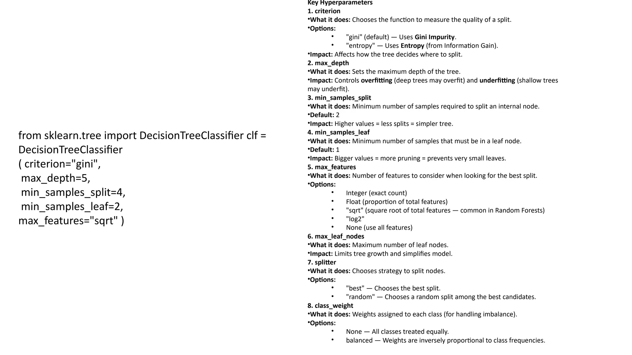 Decision Tree in Machine learning with random forest and classification | PPTX