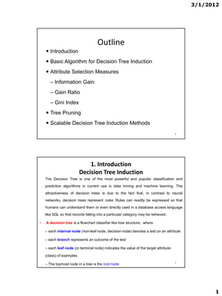 Decision tree lecture 3 | PDF