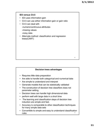 Decision tree lecture 3 | PDF