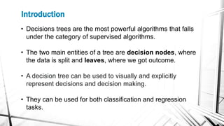 Decision tree presentation | PPT