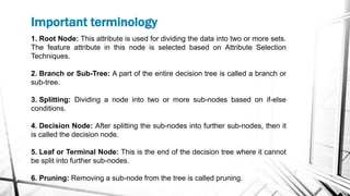 Decision tree presentation | PPTX
