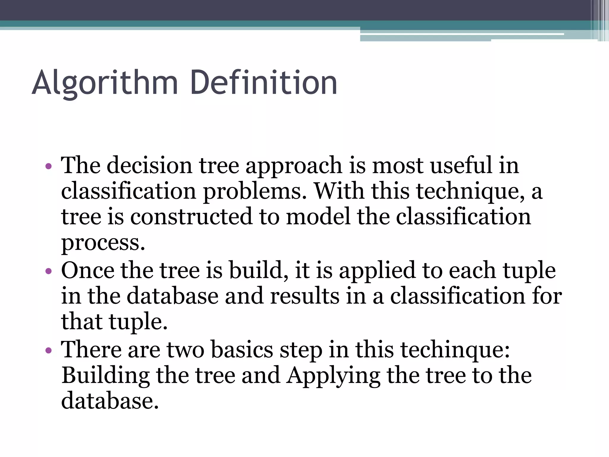 Decision trees | PPTX