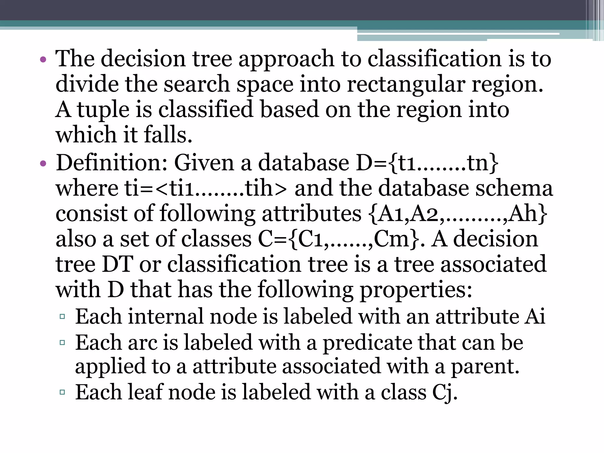 Decision trees | PPTX