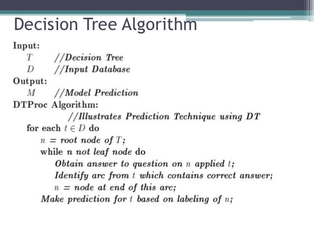 Decision trees