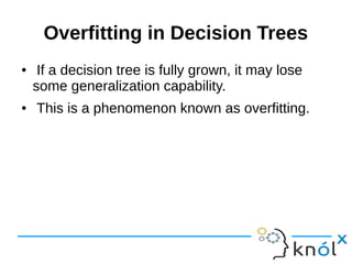 Machine Learning with Decision trees | ODP