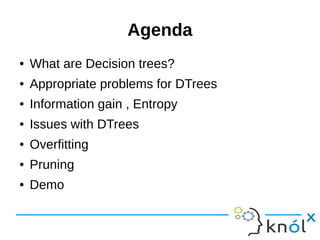 Machine Learning with Decision trees | ODP