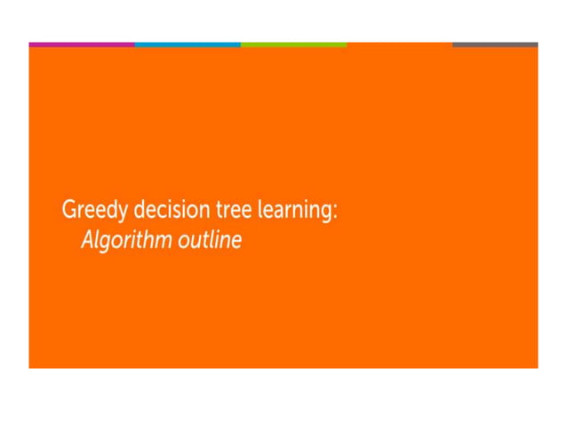 decision trees in machine learning explanation | PPT