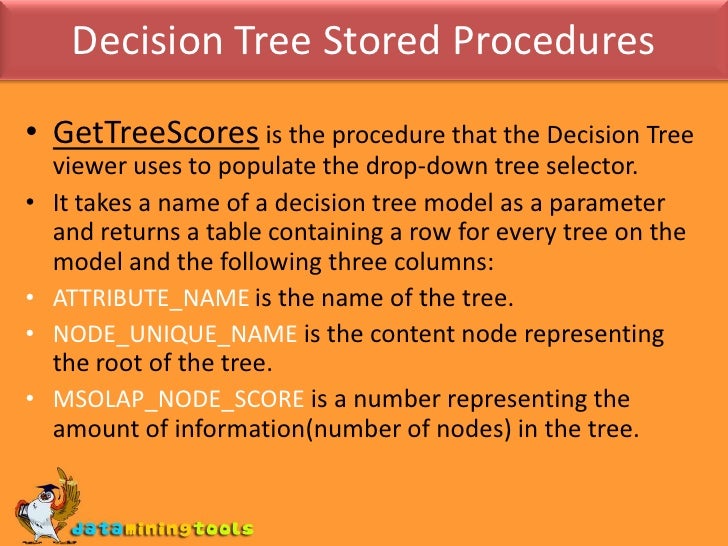 MS SQL SERVER: Decision trees algorithm