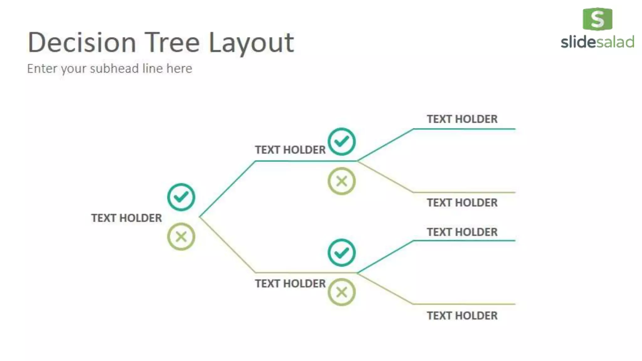 Decision Trees Diagrams Diagrams Google Slides Presentation Template - SlideSalad | PPT