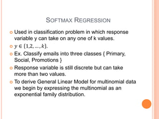 Decision tree, softmax regression and ensemble methods in machine learning | PPTX | Computing ...