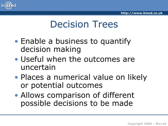 Decision Trees Notes | PPT