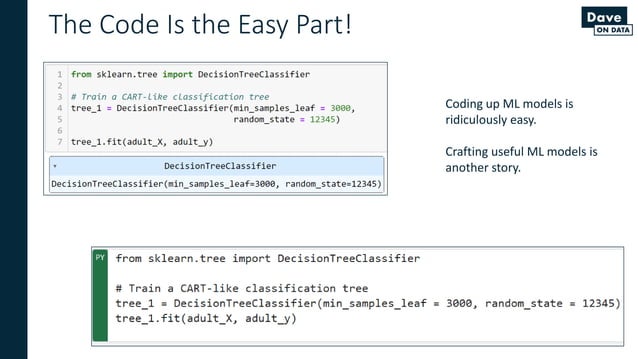 DecisionTreesPython.pdf for machine learning | PPT