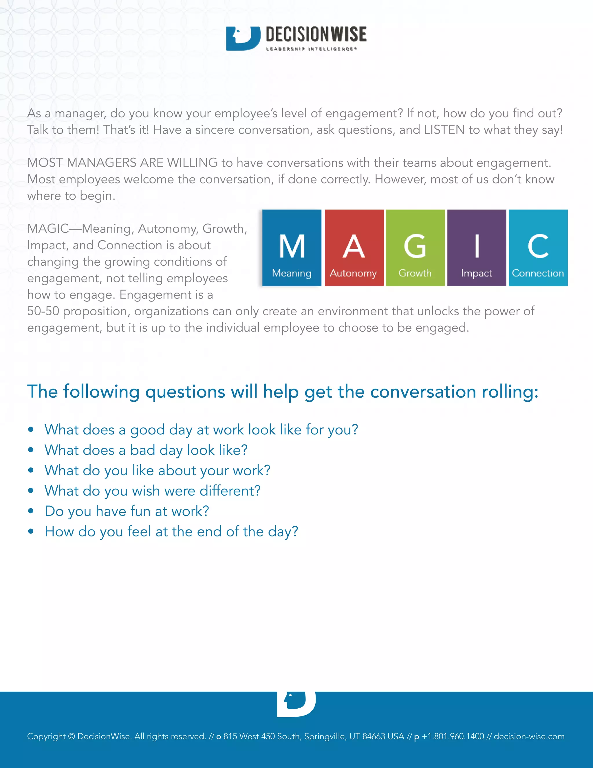 Ultimate Stay Interview Guide for Managers | PDF | Human Resources ...