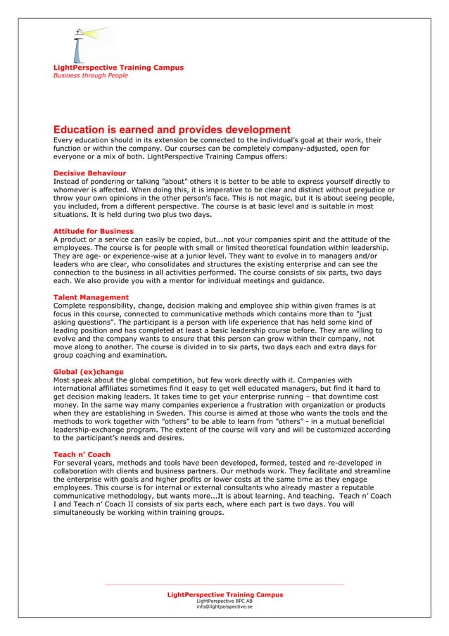 Decisive behaviour | PDF