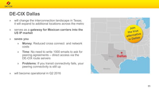 DE-CIX Corporate Presentation | PDF | Computer Networking | Computing