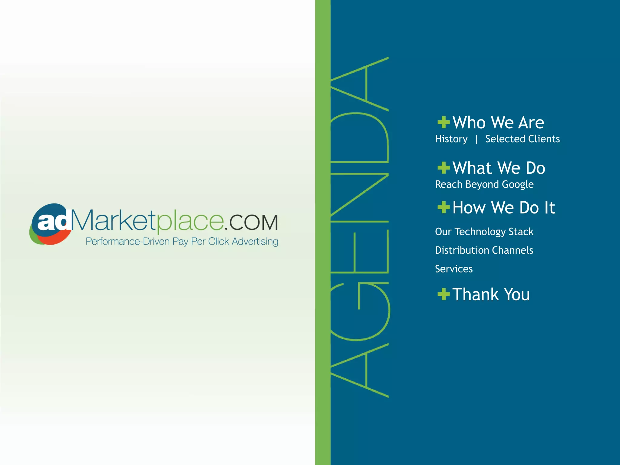 adMarketplace Media Deck | PPTX