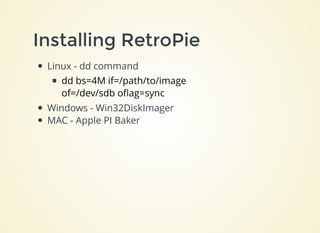 Retro Gaming with Raspberry PI | PDF