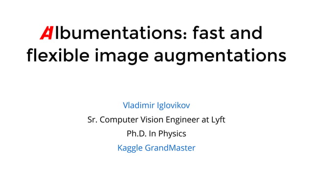 Albumentations: fast and flexible image augmentations | PDF