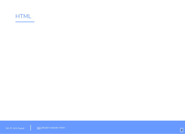 Build your Own Website with HTML/CSS | PDF