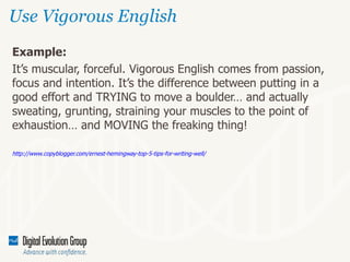 IRMA conference, Writing for the Web and Blogs | PPT