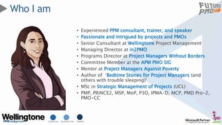 FuturePMO 2017 - Marisa Silva, Wellingtone - Maturing Your PMO Through ...