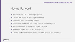The Promise of Open Data for Health and Care- Stefaan Verhulst | PPT | Free Download
