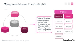 Deck 1: Redefining Data-Driven by Flashtalking | PPT