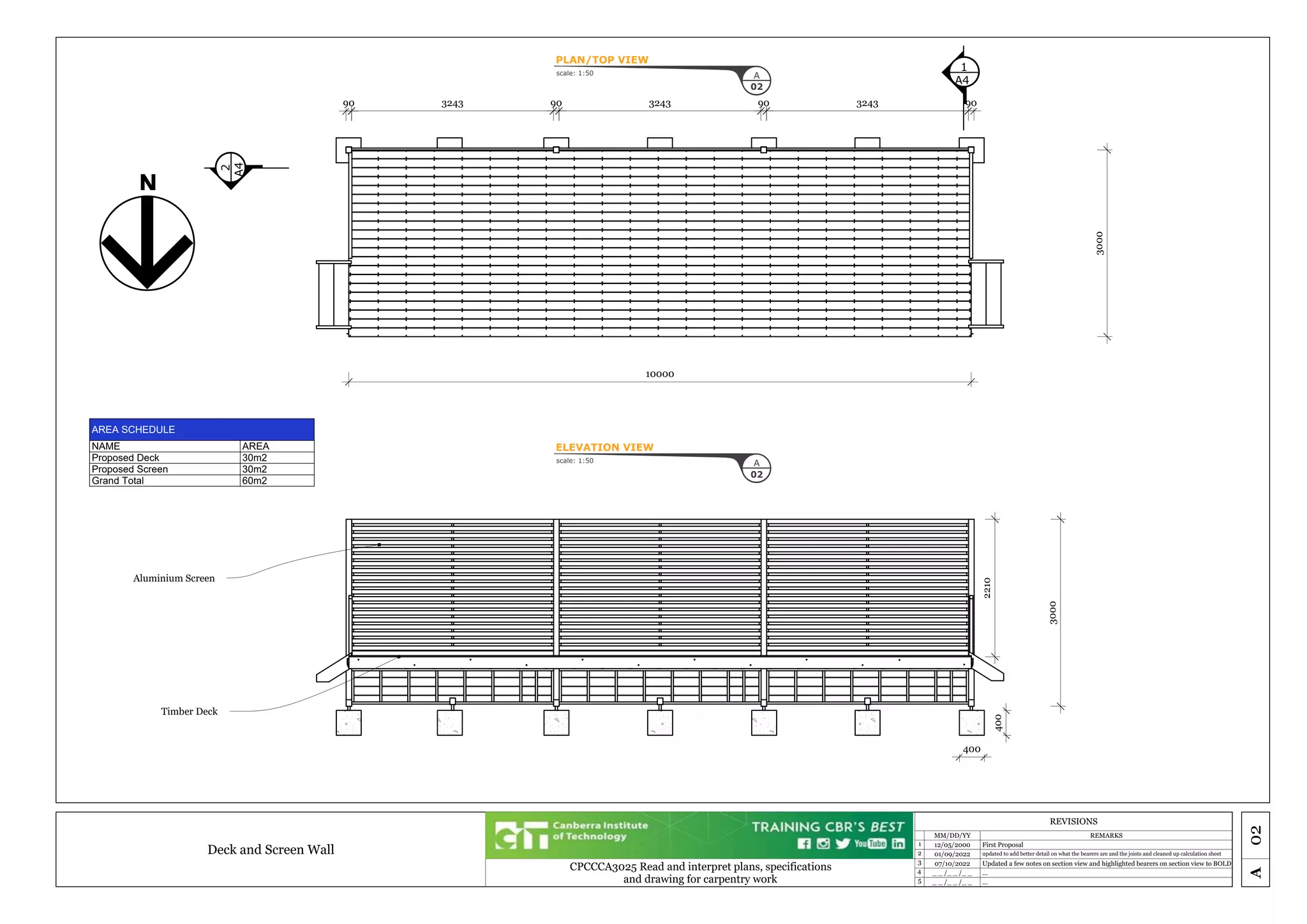 Deck and Screen plans & Calculations | PPT