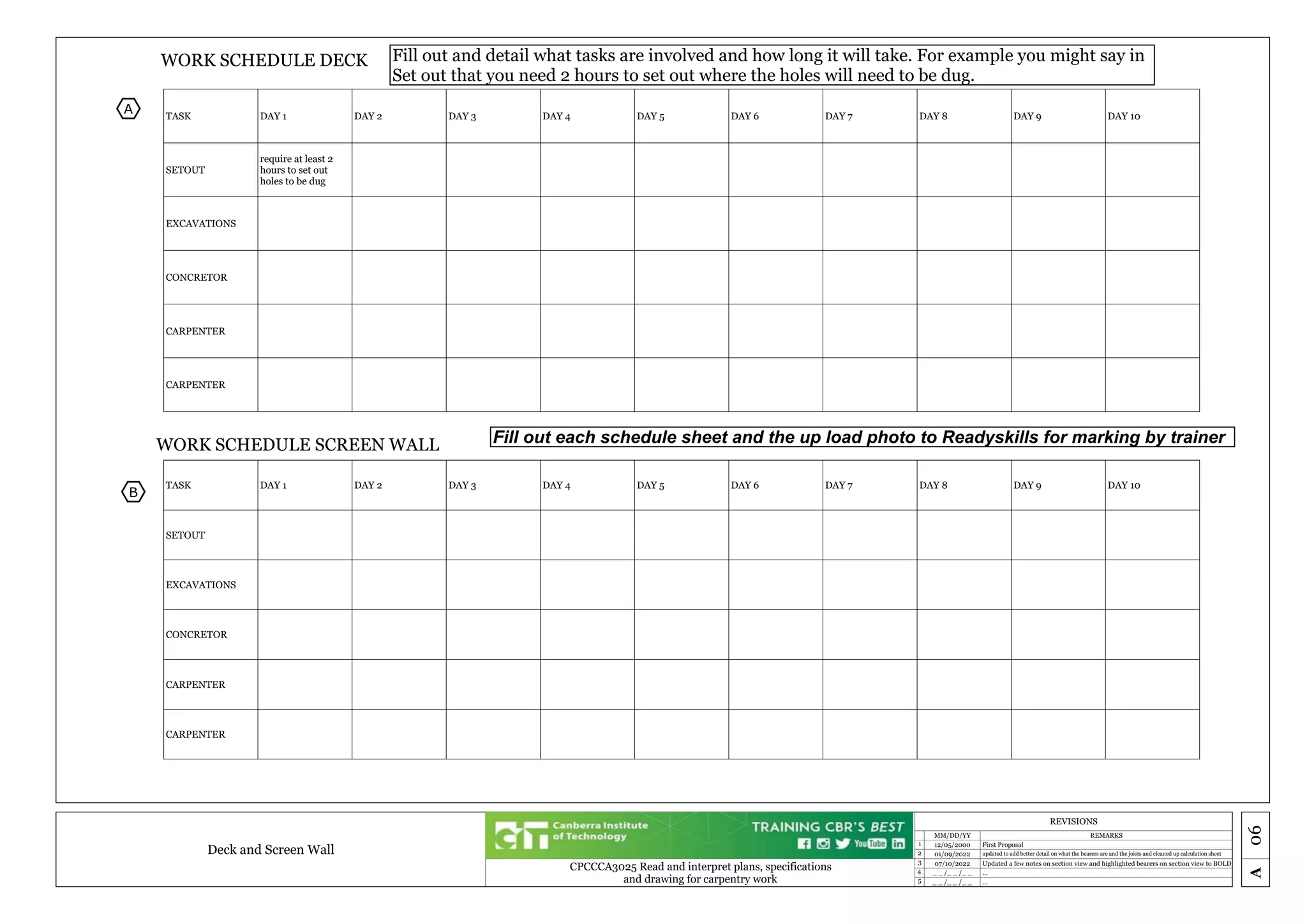 Deck and Screen plans & Calculations | PPT